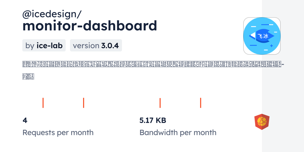 @icedesign/monitor-dashboard CDN by jsDelivr - A CDN for npm and GitHub