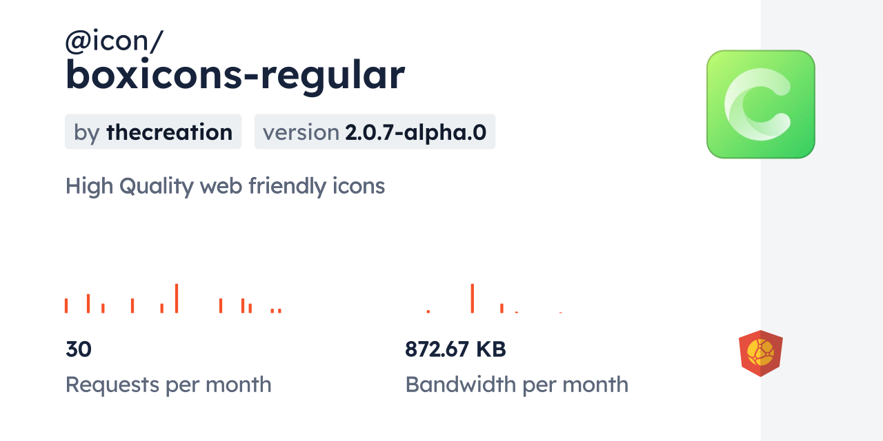 @icon/boxicons-regular CDN by jsDelivr - A CDN for npm and GitHub