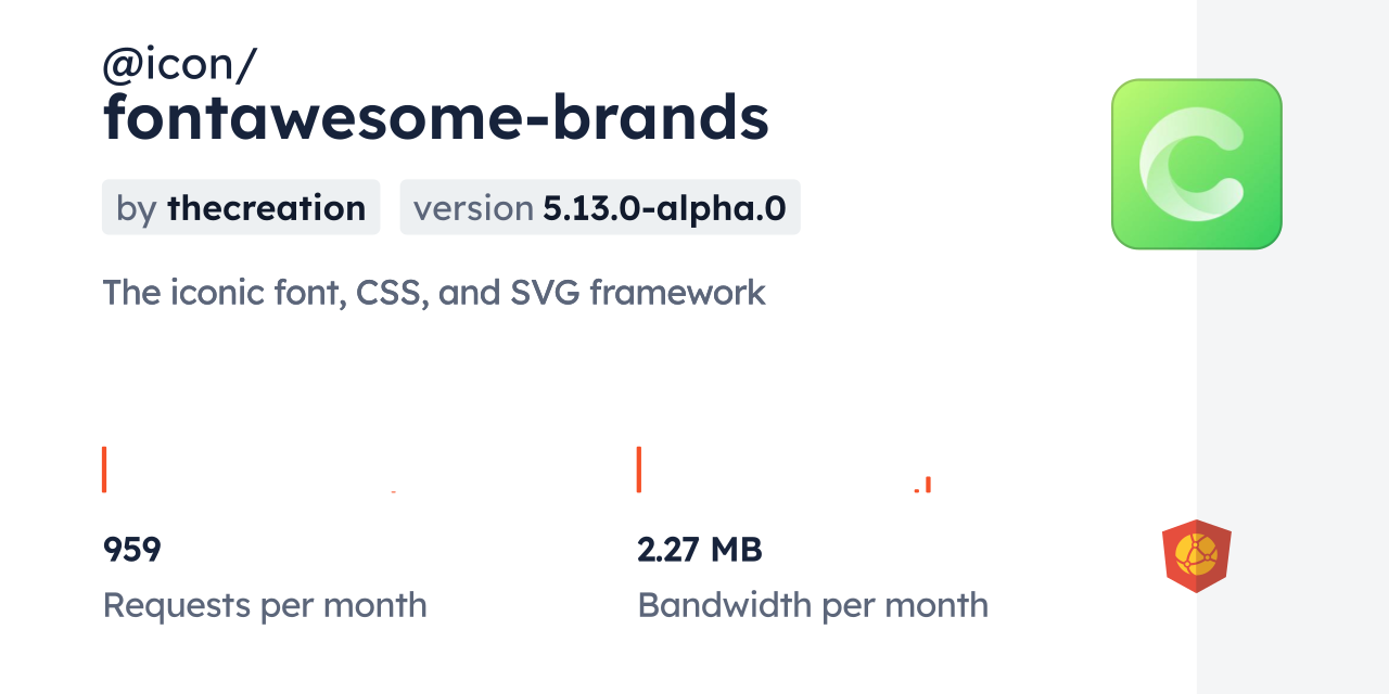 @icon/fontawesome-brands CDN by jsDelivr - A CDN for npm and GitHub