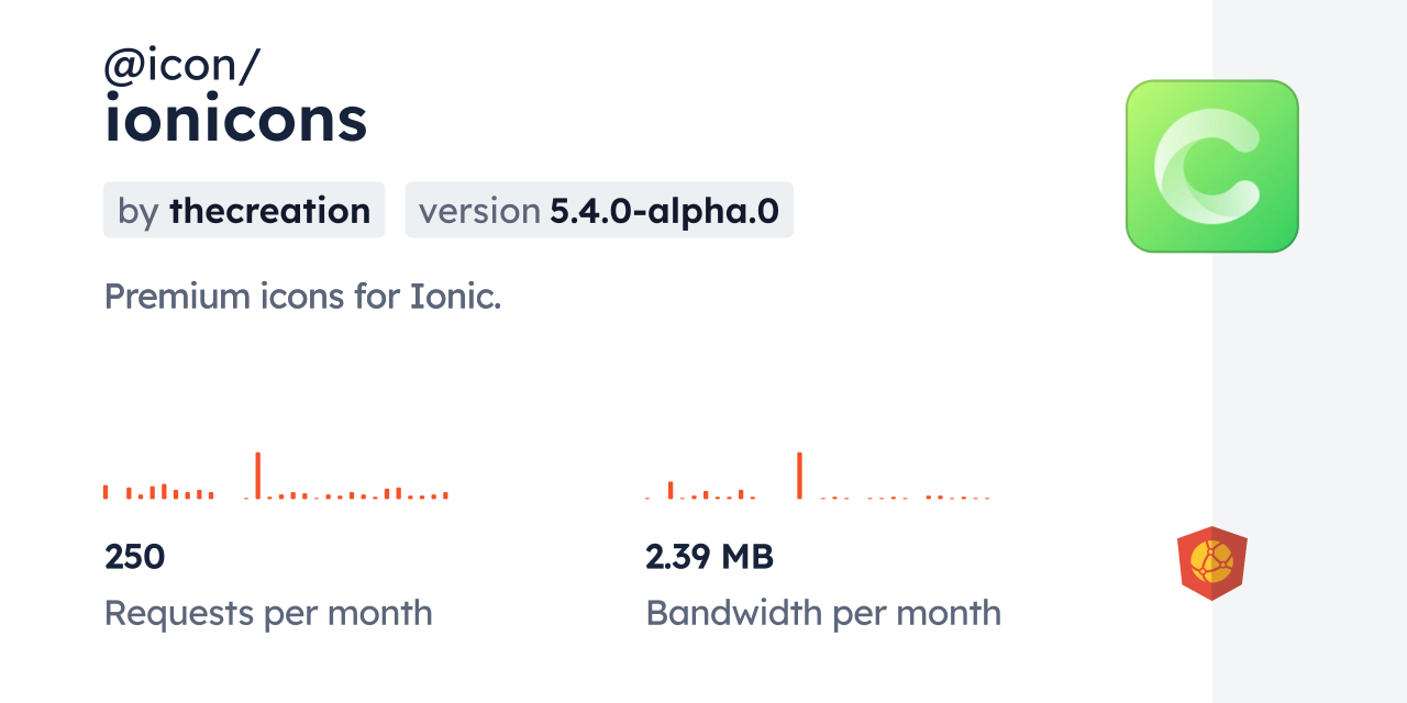 @icon/ionicons CDN by jsDelivr - A CDN for npm and GitHub