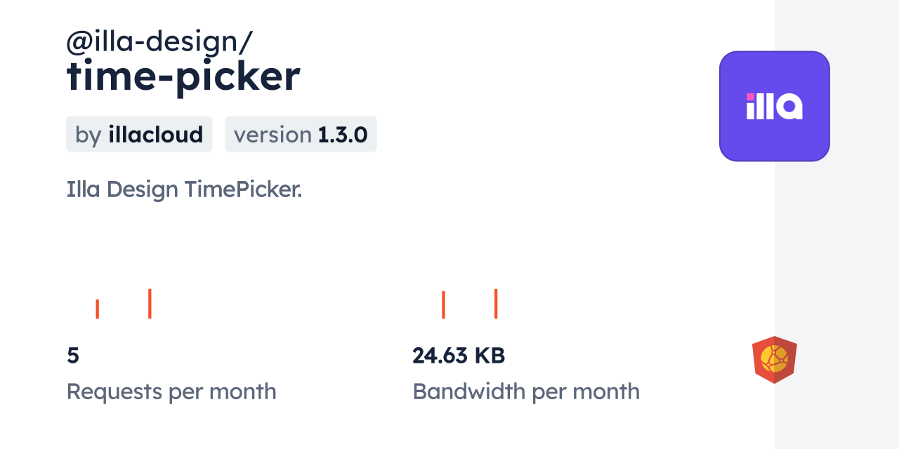@illa-design/time-picker CDN by jsDelivr - A CDN for npm and GitHub