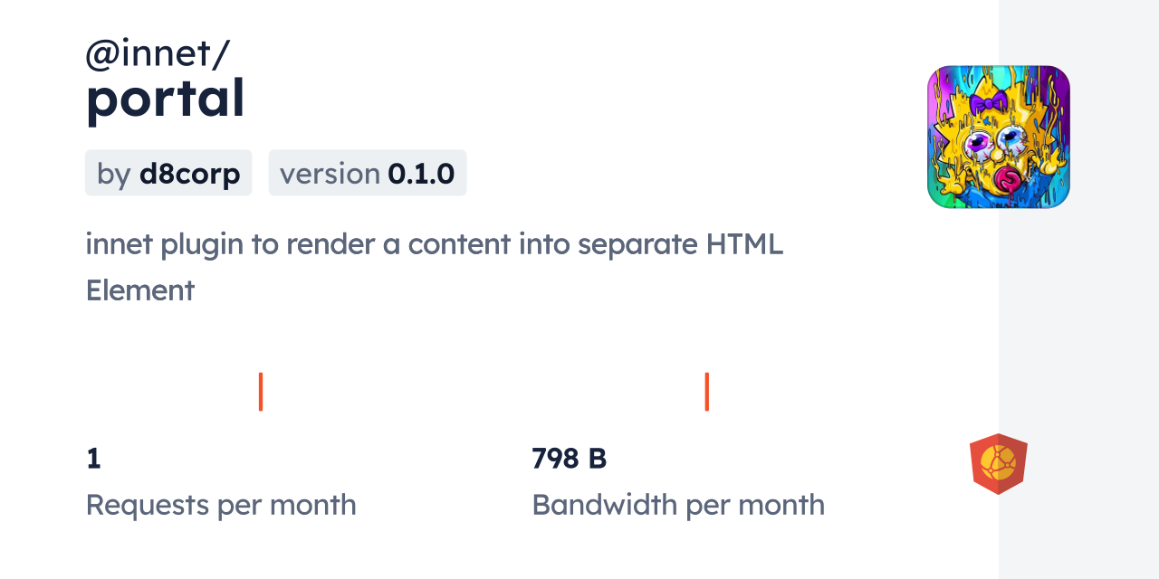 @innet/portal CDN by jsDelivr - A CDN for npm and GitHub