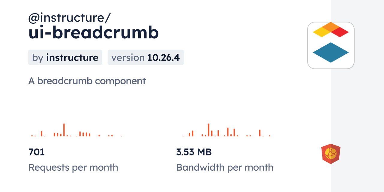 @instructure/ui-breadcrumb CDN by jsDelivr - A CDN for npm and GitHub