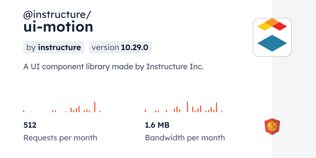 @instructure/ui-motion CDN by jsDelivr - A CDN for npm and GitHub