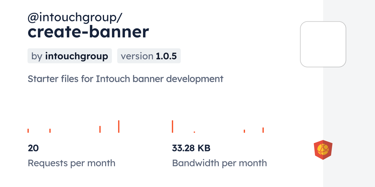 @intouchgroup/create-banner CDN by jsDelivr - A CDN for npm and GitHub