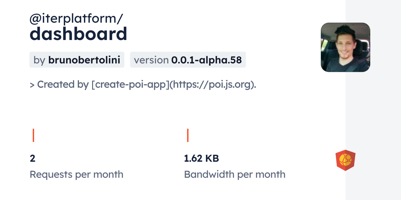 @iterplatform/dashboard CDN by jsDelivr - A CDN for npm and GitHub