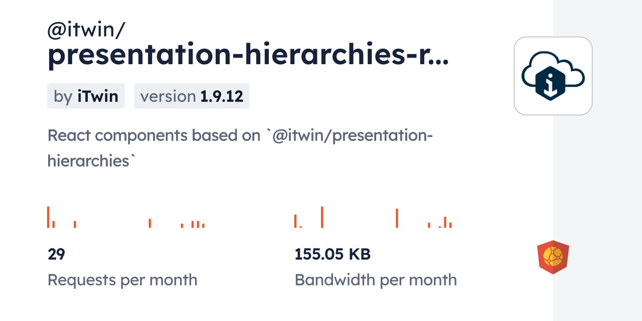 @itwin/presentation-hierarchies-react CDN by jsDelivr - A CDN for npm and GitHub