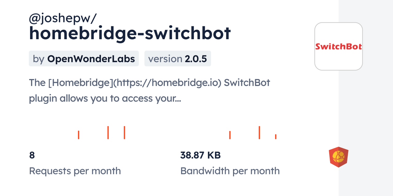 @joshepw/homebridge-switchbot CDN by jsDelivr - A CDN for npm and GitHub