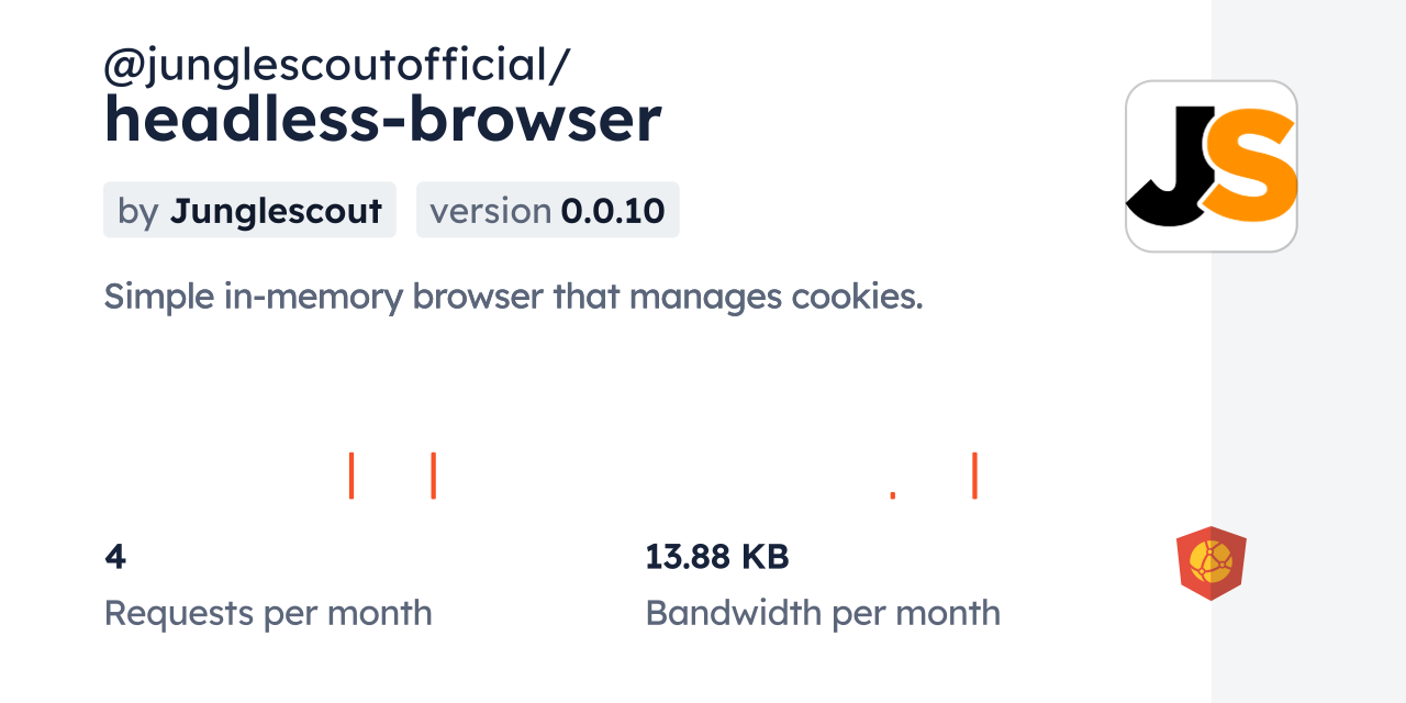 @junglescoutofficial/headless-browser CDN by jsDelivr - A CDN for npm and GitHub