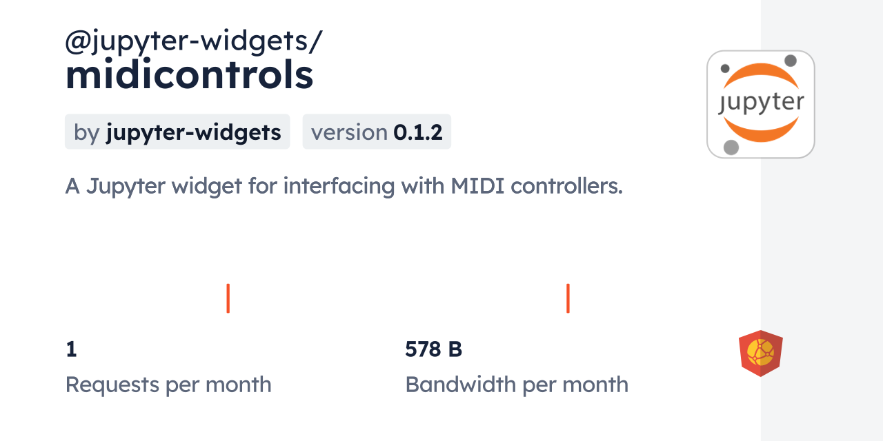 @jupyter-widgets/midicontrols CDN by jsDelivr - A CDN for npm and GitHub
