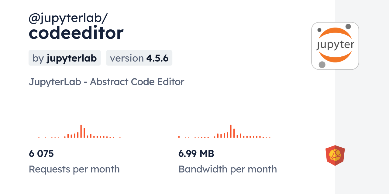 @jupyterlab/codeeditor CDN by jsDelivr - A CDN for npm and GitHub