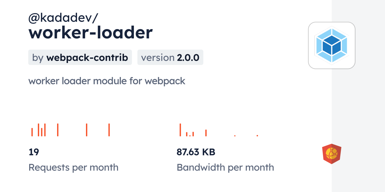 @kadadev/worker-loader CDN by jsDelivr - A CDN for npm and GitHub