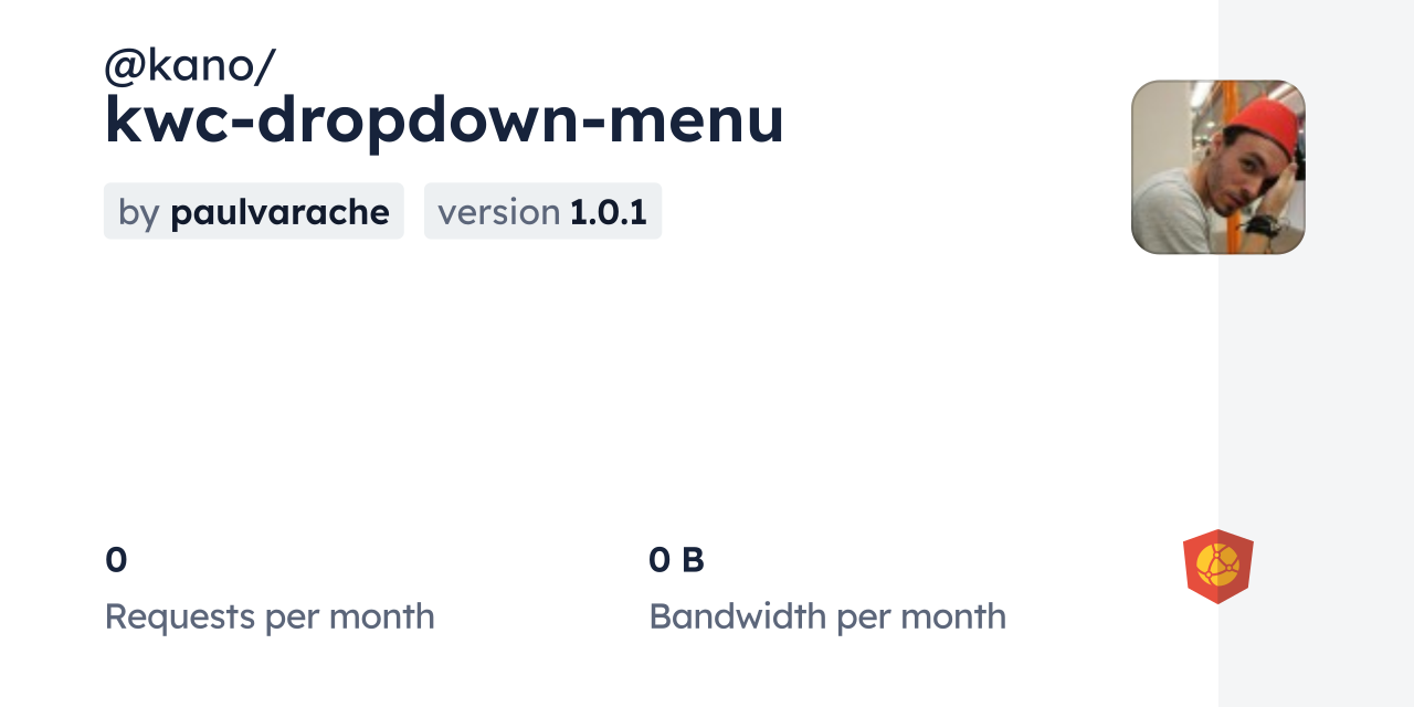 @kano/kwc-dropdown-menu CDN by jsDelivr - A CDN for npm and GitHub