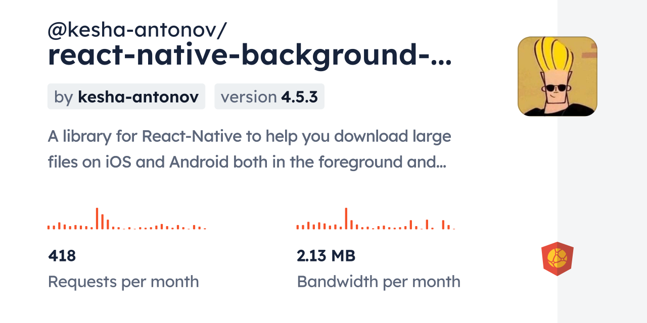 @kesha-antonov/react-native-background-downloader CDN by jsDelivr - A CDN for npm and GitHub