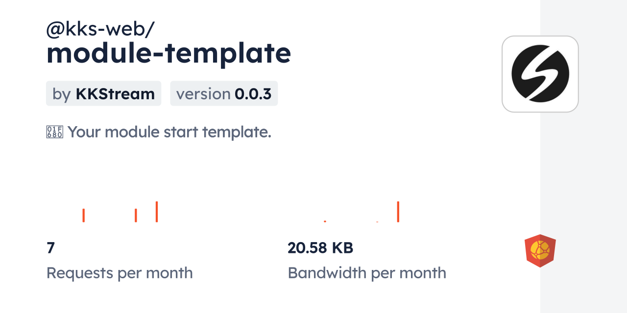 @kks-web/module-template CDN by jsDelivr - A CDN for npm and GitHub