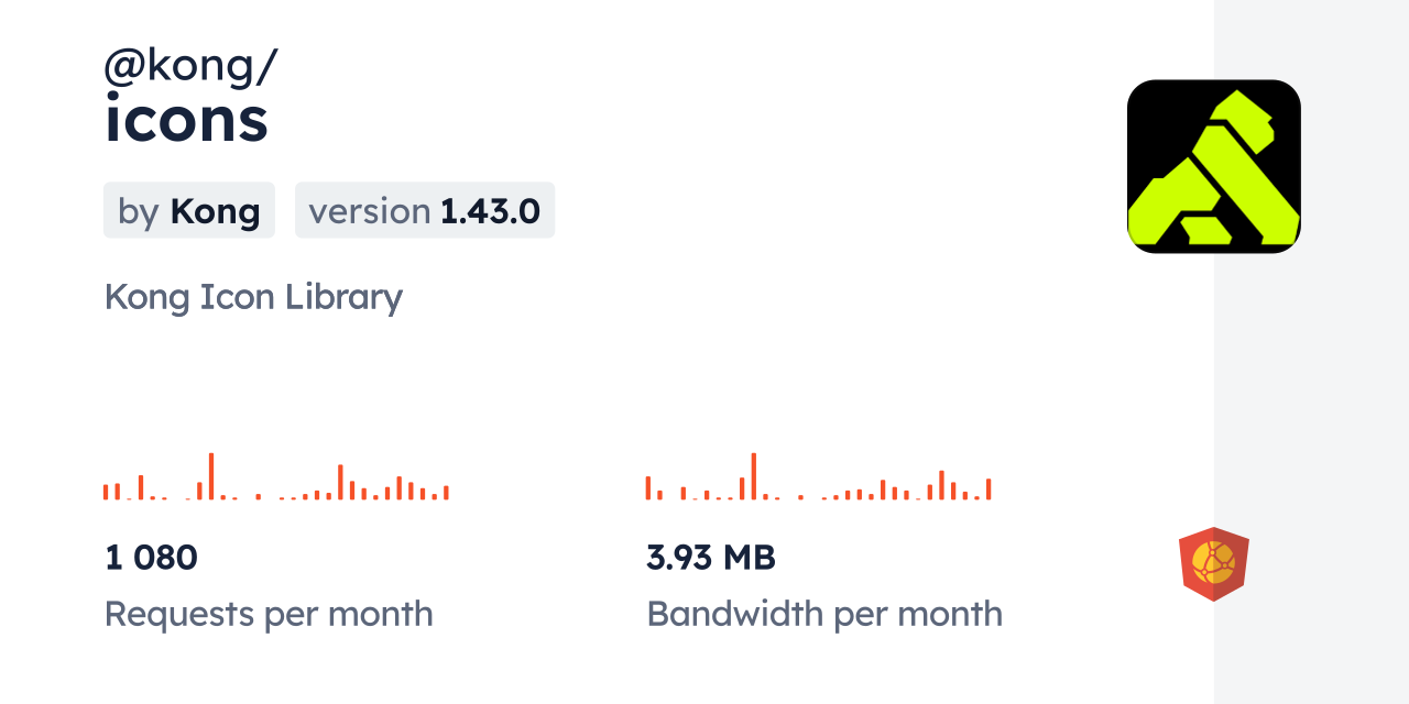 @kong/icons CDN by jsDelivr - A CDN for npm and GitHub