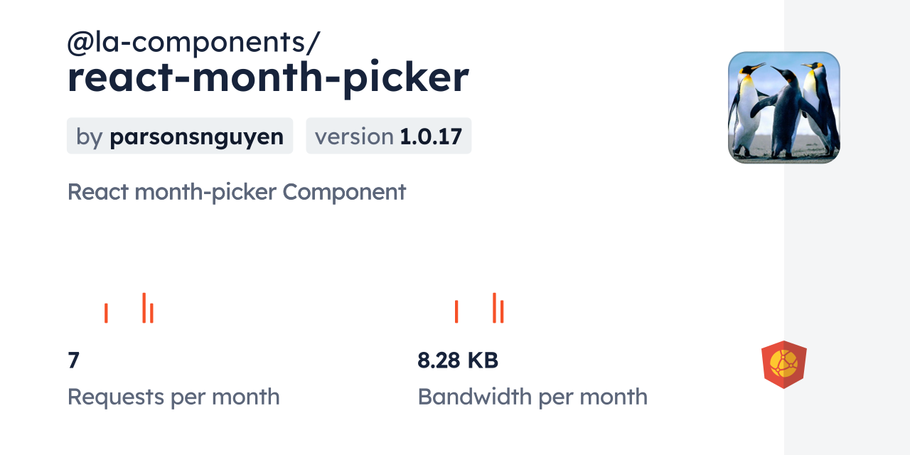 @la-components/react-month-picker CDN by jsDelivr - A CDN for npm and GitHub