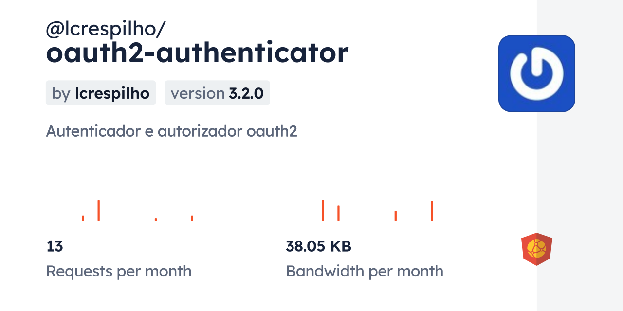 @lcrespilho/oauth2-authenticator CDN by jsDelivr - A CDN for npm and GitHub