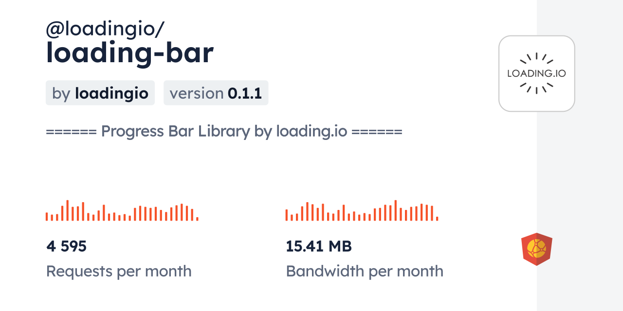 @loadingio/loading-bar CDN by jsDelivr - A CDN for npm and GitHub