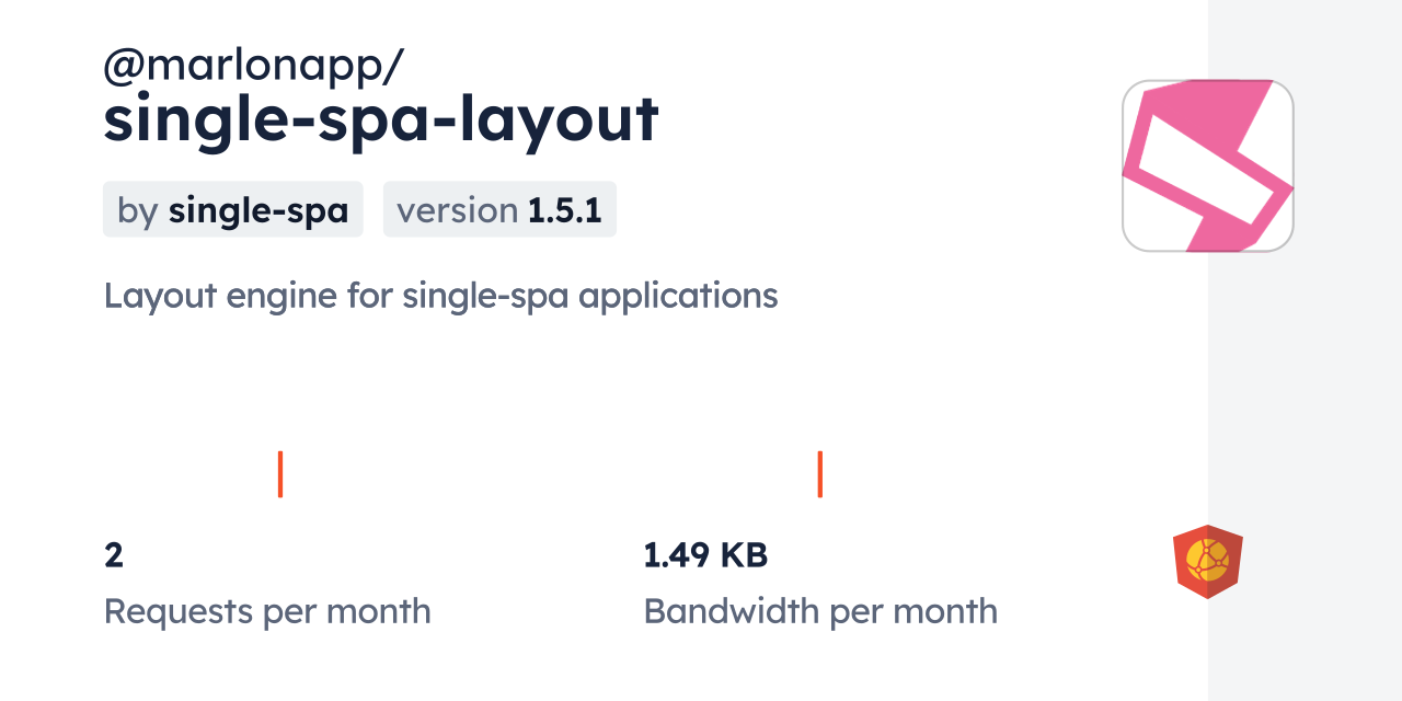 @marlonapp/single-spa-layout CDN by jsDelivr - A CDN for npm and GitHub