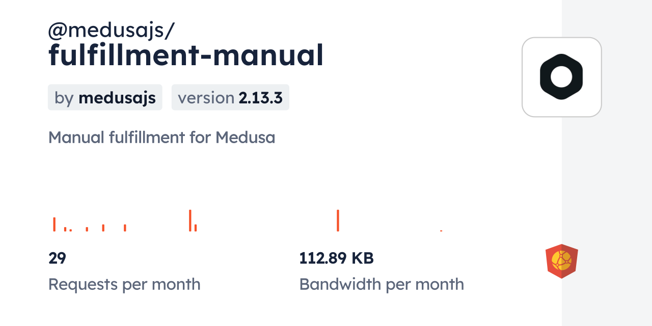 @medusajs/fulfillment-manual CDN by jsDelivr - A CDN for npm and GitHub