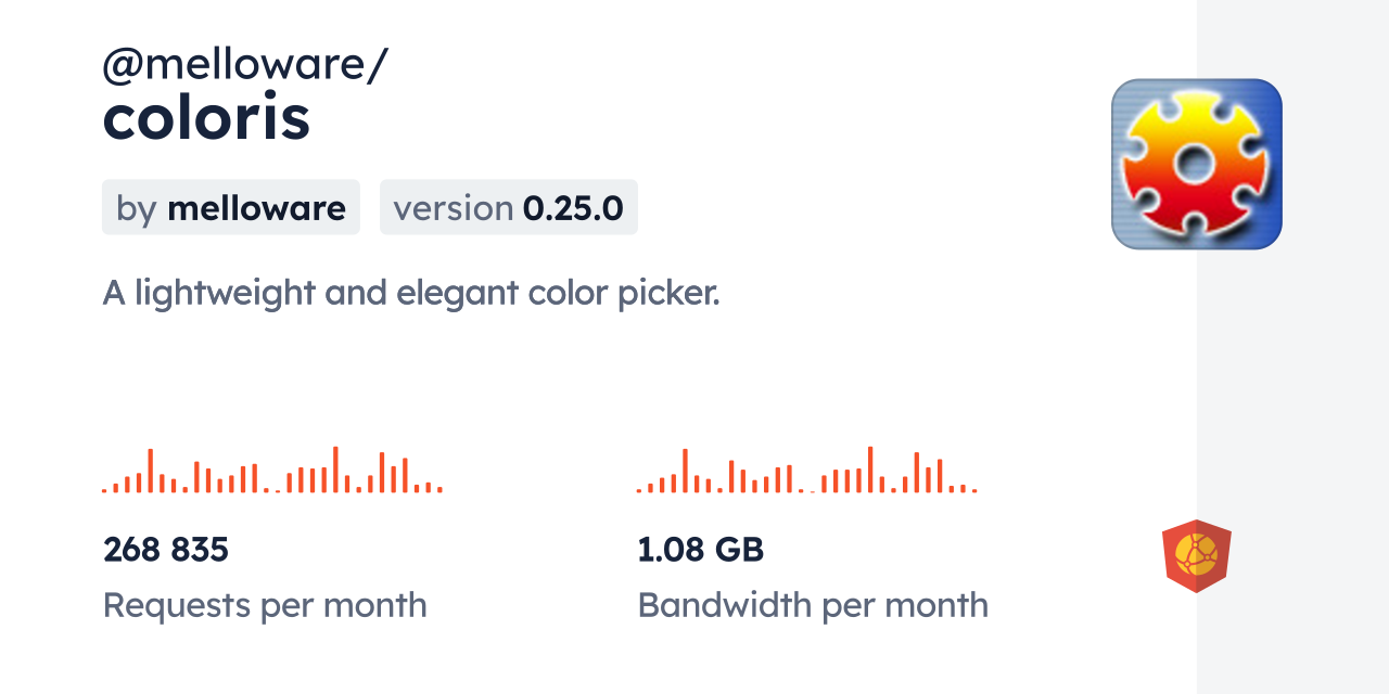 @melloware/coloris CDN by jsDelivr - A CDN for npm and GitHub