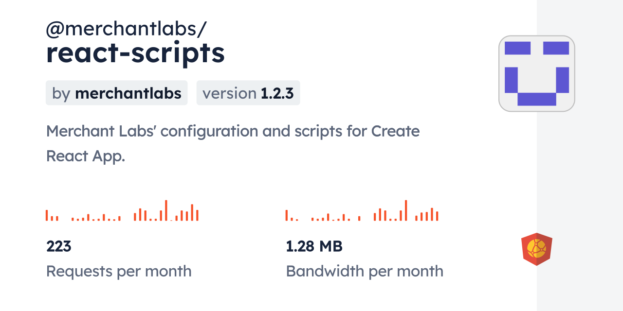 @merchantlabs/react-scripts CDN by jsDelivr - A CDN for npm and GitHub