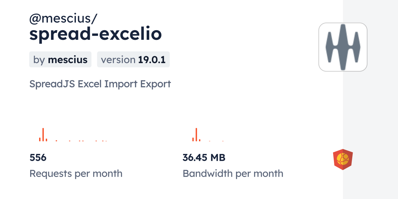 @mescius/spread-excelio CDN by jsDelivr - A CDN for npm and GitHub