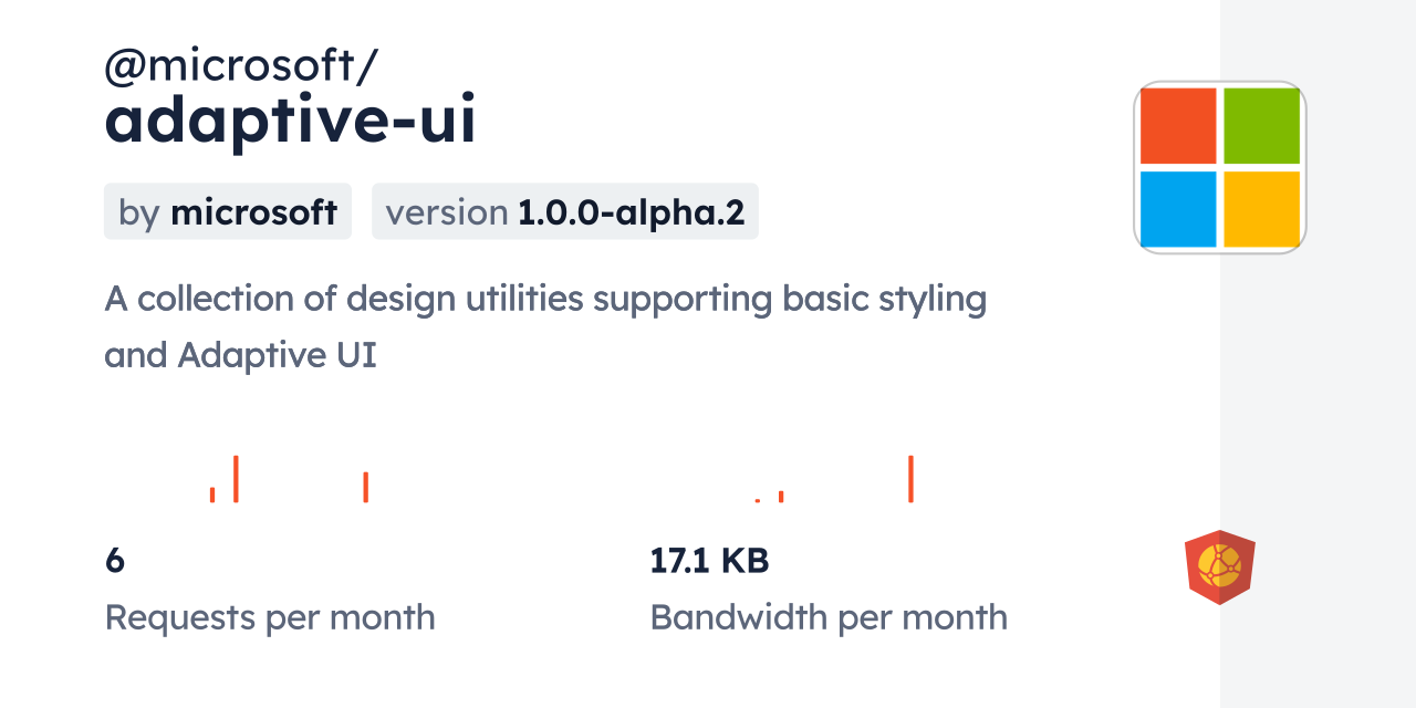 @microsoft/adaptive-ui CDN by jsDelivr - A CDN for npm and GitHub