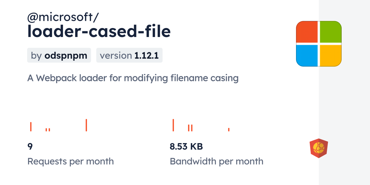 @microsoft/loader-cased-file CDN by jsDelivr - A CDN for npm and GitHub