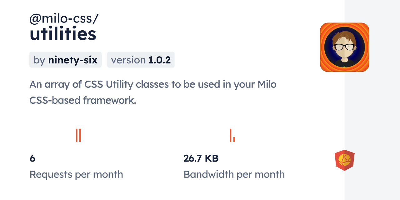 @milo-css/utilities CDN by jsDelivr - A CDN for npm and GitHub