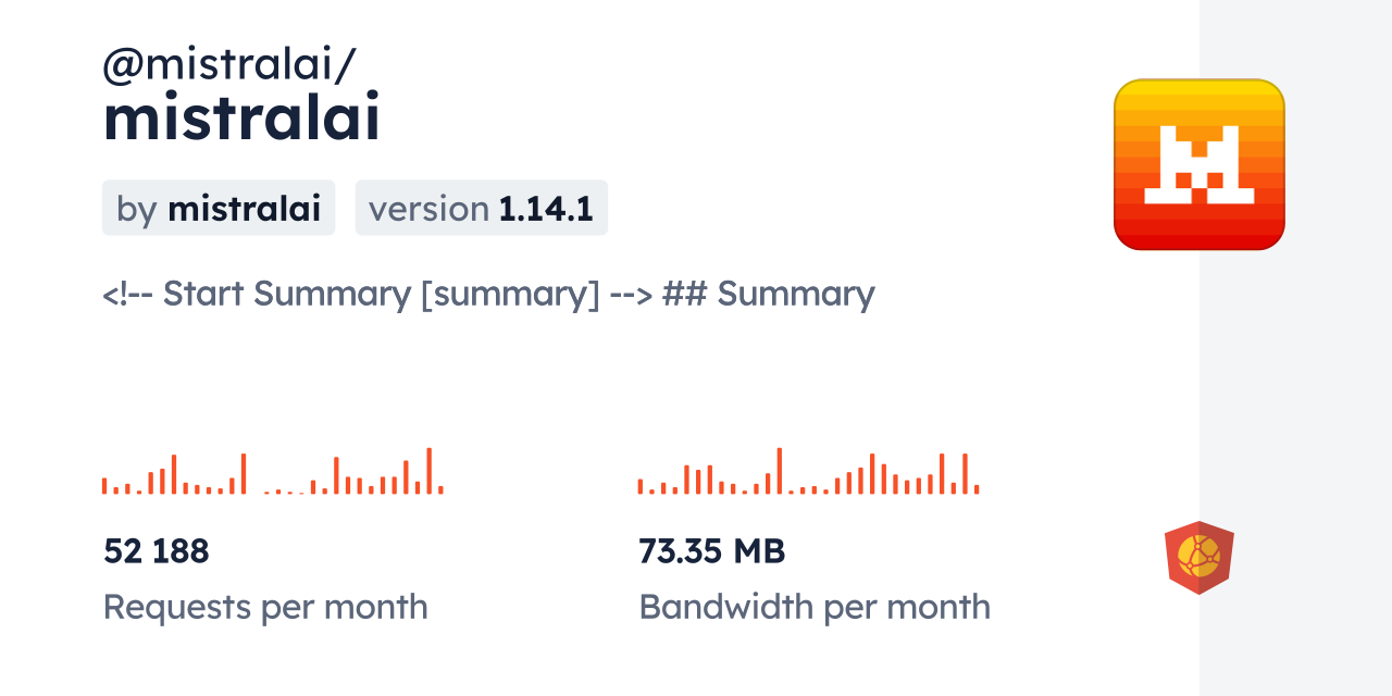 @mistralai/mistralai CDN by jsDelivr - A CDN for npm and GitHub
