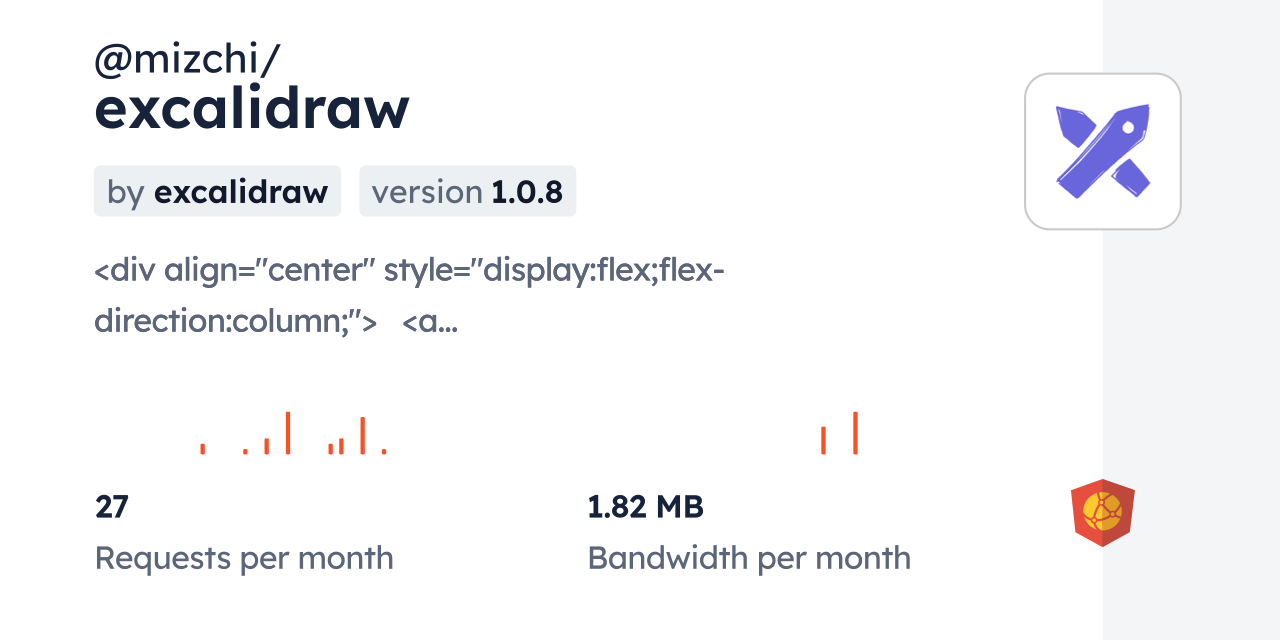 @mizchi/excalidraw CDN by jsDelivr - A CDN for npm and GitHub