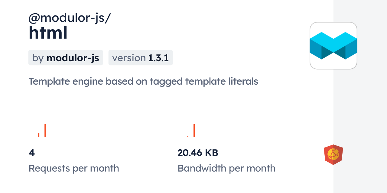 @modulor-js/html CDN by jsDelivr - A CDN for npm and GitHub