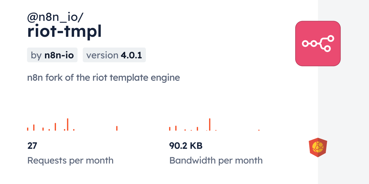 @n8n_io/riot-tmpl CDN by jsDelivr - A CDN for npm and GitHub