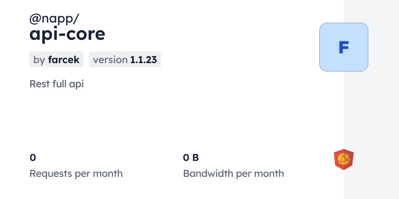 @napp/api-core CDN by jsDelivr - A CDN for npm and GitHub