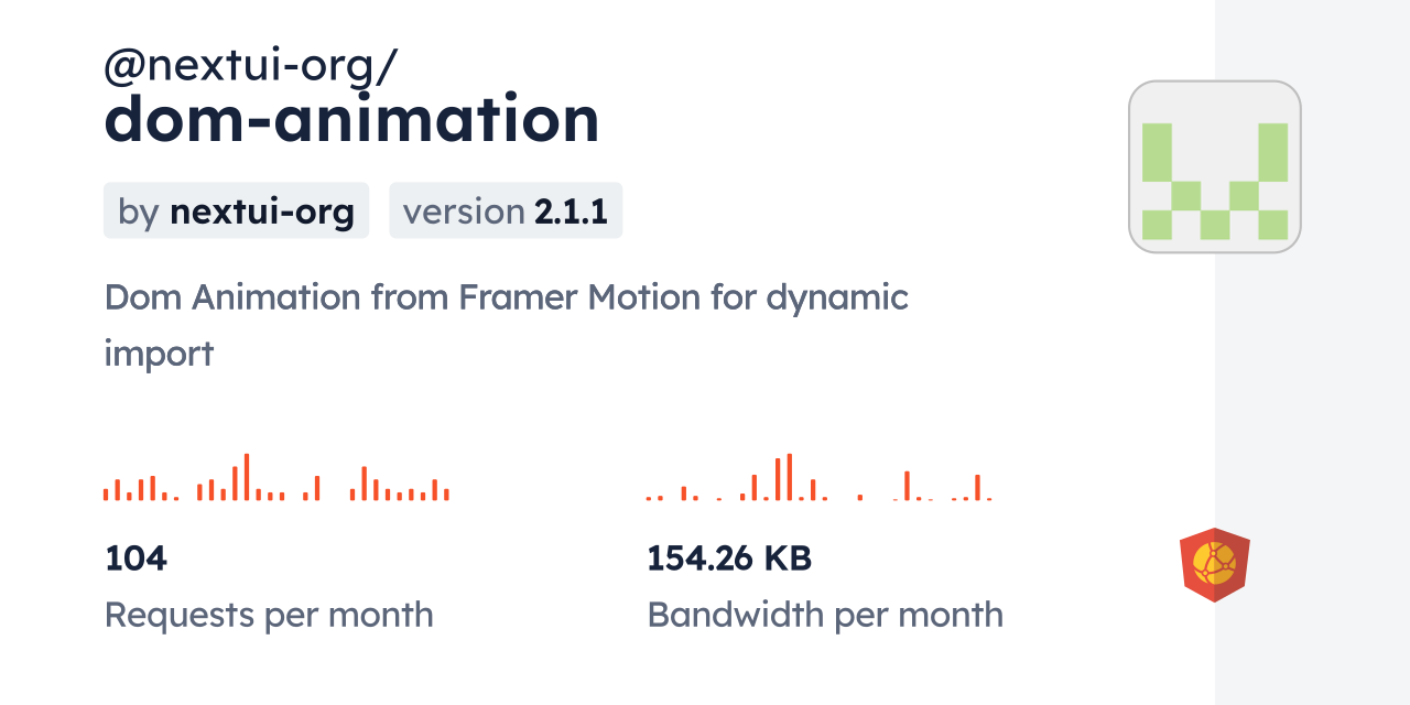@nextui-org/dom-animation CDN by jsDelivr - A CDN for npm and GitHub