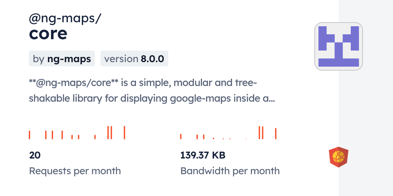 @ng-maps/core CDN by jsDelivr - A CDN for npm and GitHub