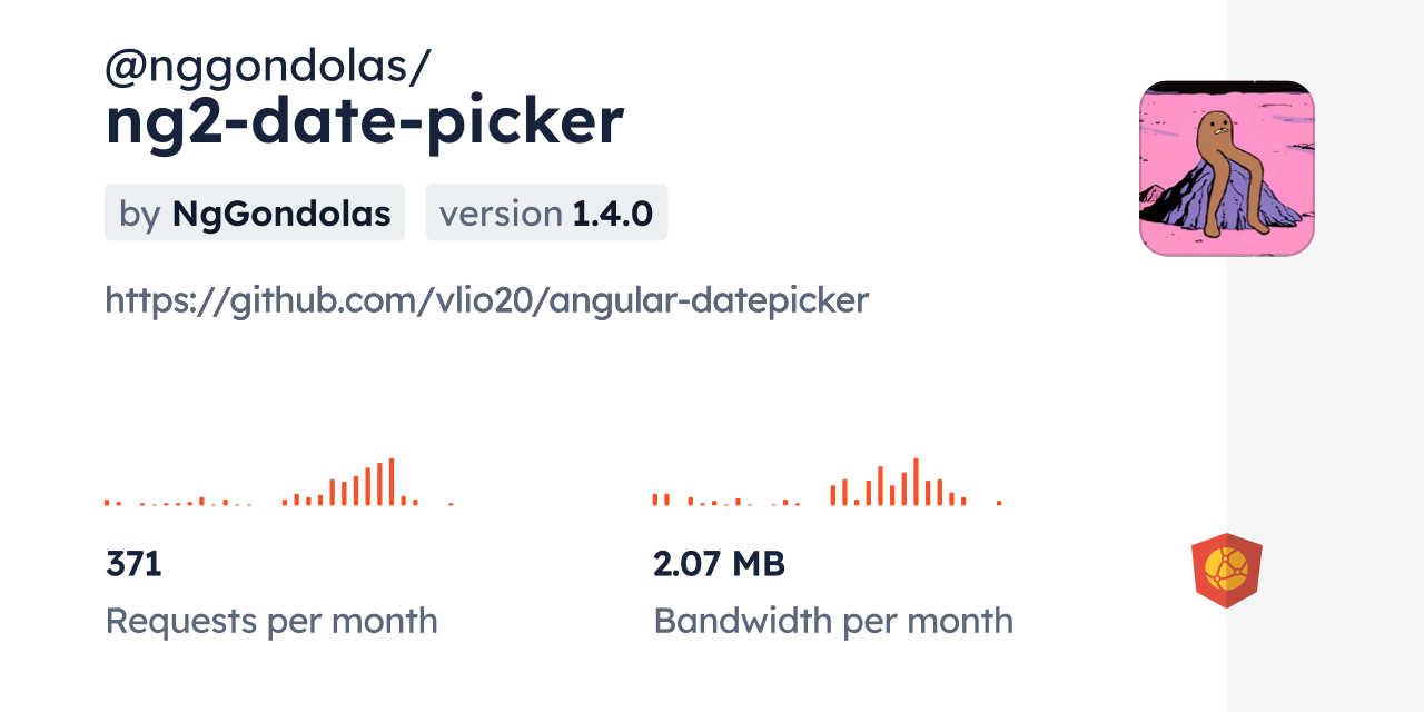 @nggondolas/ng2-date-picker CDN by jsDelivr - A CDN for npm and GitHub