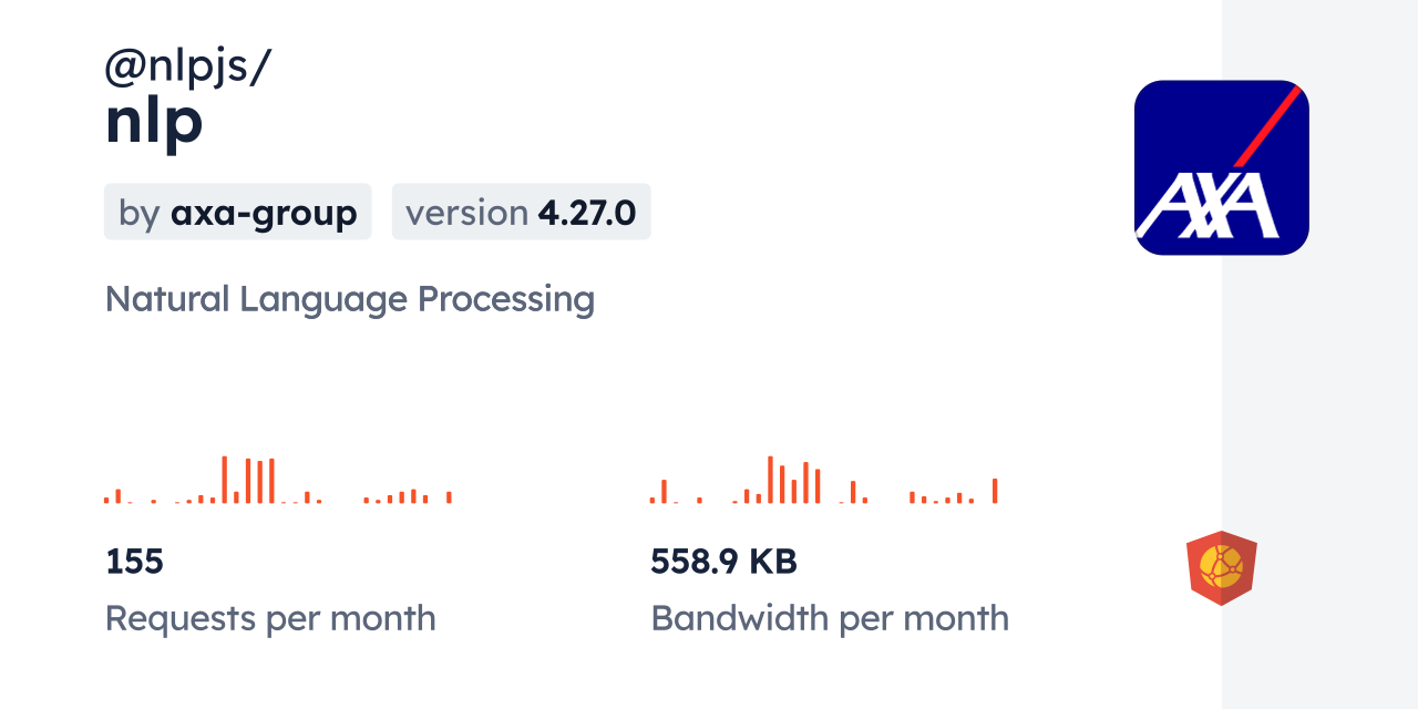 @nlpjs/nlp CDN by jsDelivr - A CDN for npm and GitHub