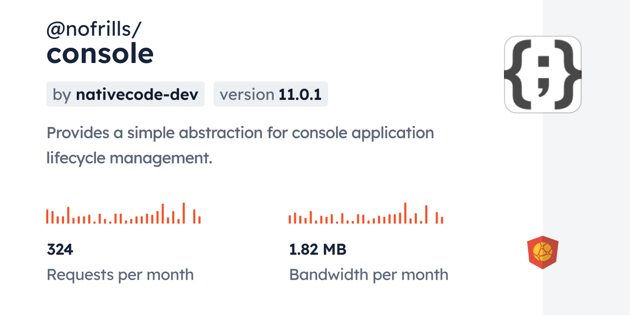@nofrills/console CDN by jsDelivr - A CDN for npm and GitHub