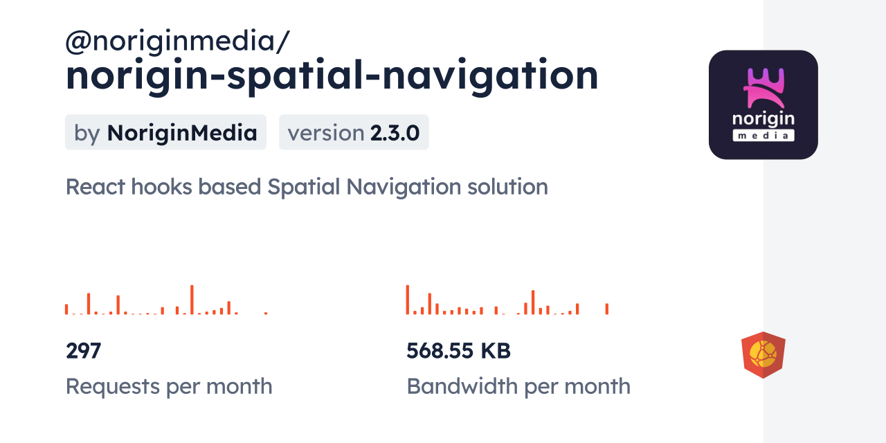 @noriginmedia/norigin-spatial-navigation CDN by jsDelivr - A CDN for npm and GitHub