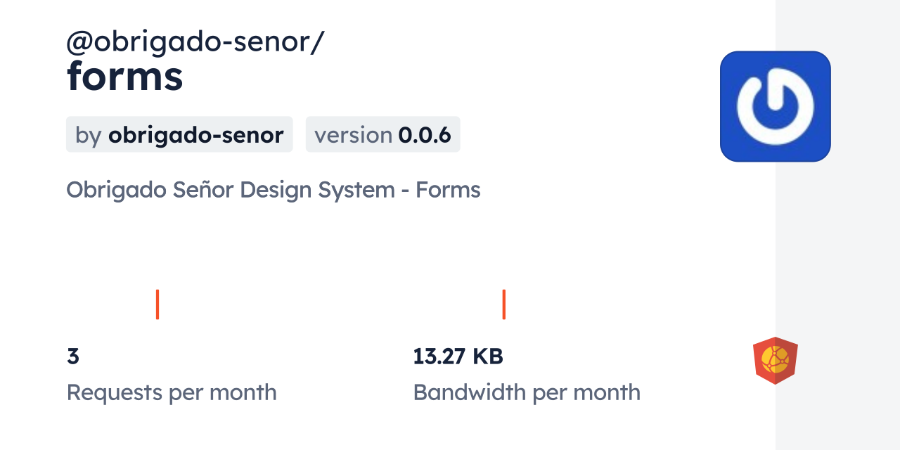 @obrigado-senor/forms CDN by jsDelivr - A CDN for npm and GitHub