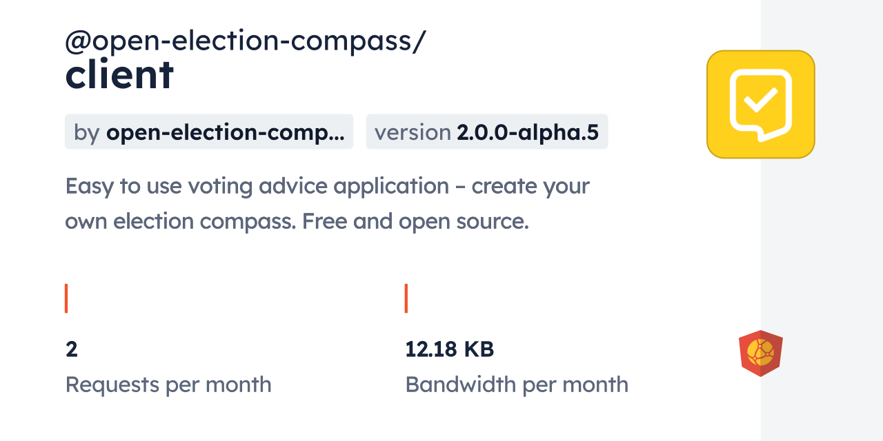 @open-election-compass/client CDN by jsDelivr - A CDN for npm and GitHub