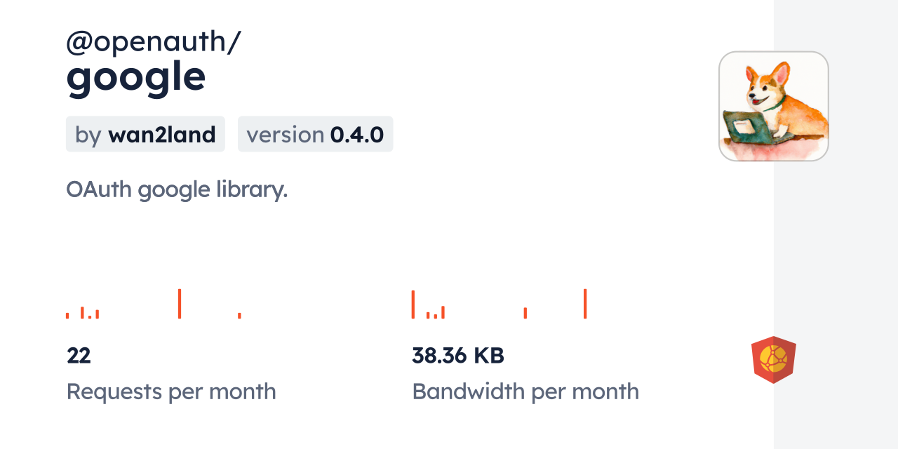 @openauth/google CDN by jsDelivr - A CDN for npm and GitHub