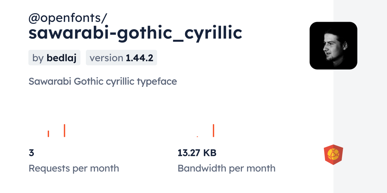 @openfonts/sawarabi-gothic_cyrillic CDN by jsDelivr - A CDN for npm and GitHub