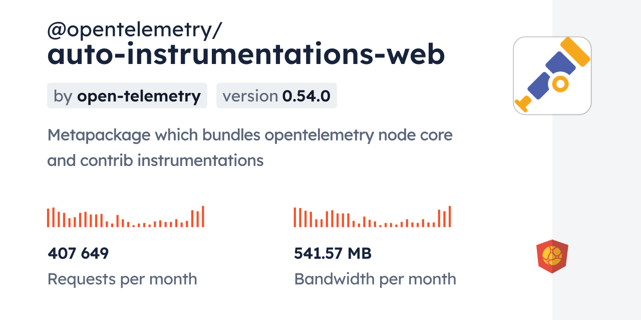 @opentelemetry/auto-instrumentations-web CDN by jsDelivr - A CDN for npm and GitHub