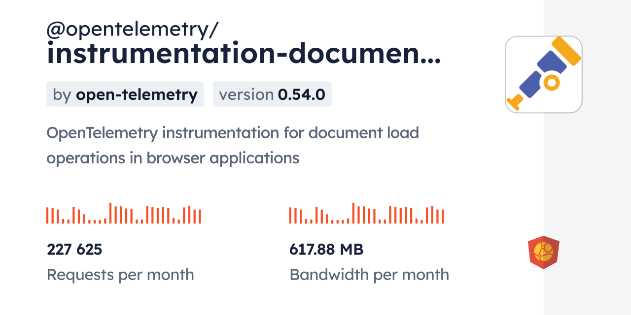 @opentelemetry/instrumentation-document-load CDN by jsDelivr - A CDN for npm and GitHub