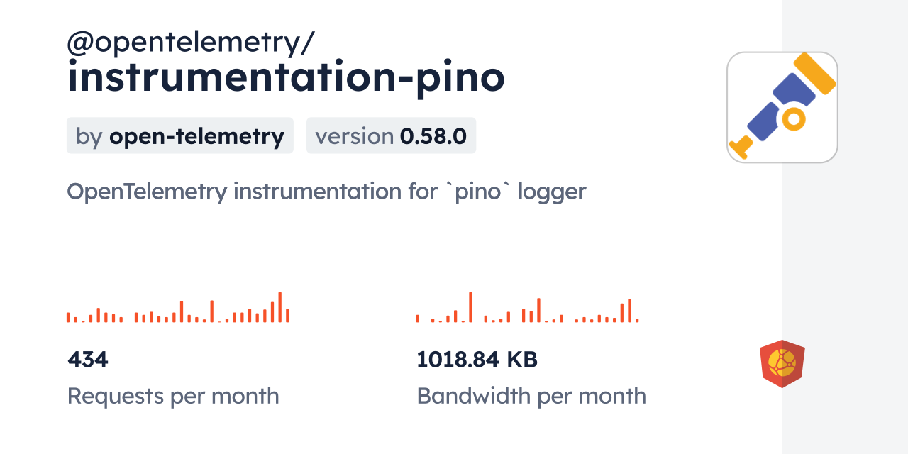 @opentelemetry/instrumentation-pino CDN by jsDelivr - A CDN for npm and GitHub