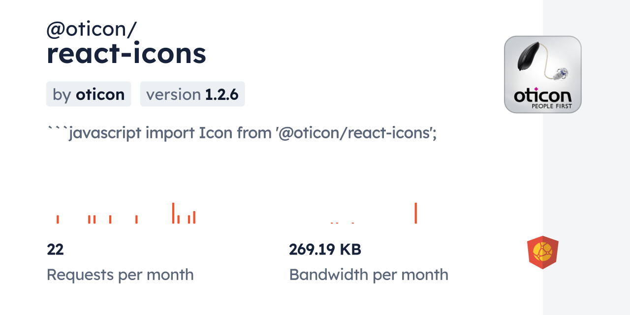 @oticon/react-icons CDN by jsDelivr - A CDN for npm and GitHub